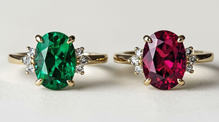 Emerald Ring and Ruby Ring Effects Explained | Fashonation